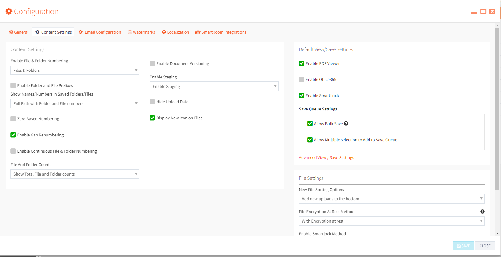 SmartRoom Feature - Content Staging