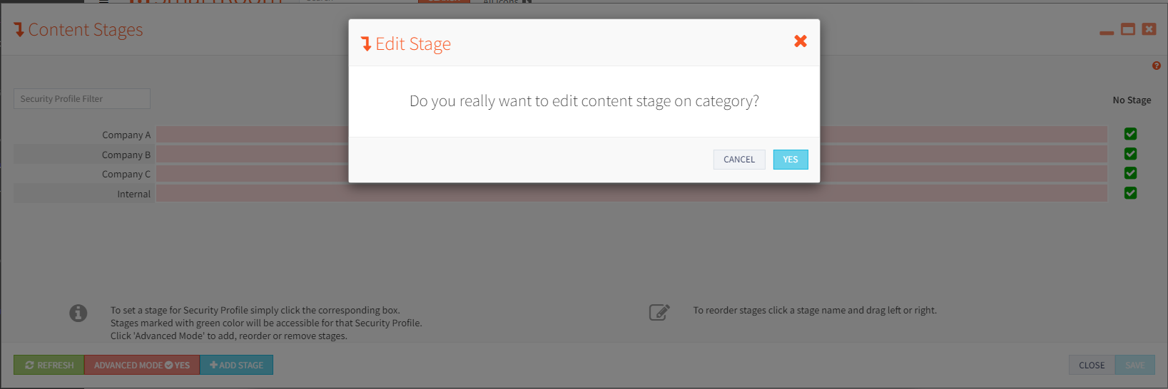 SmartRoom Feature - Content Staging